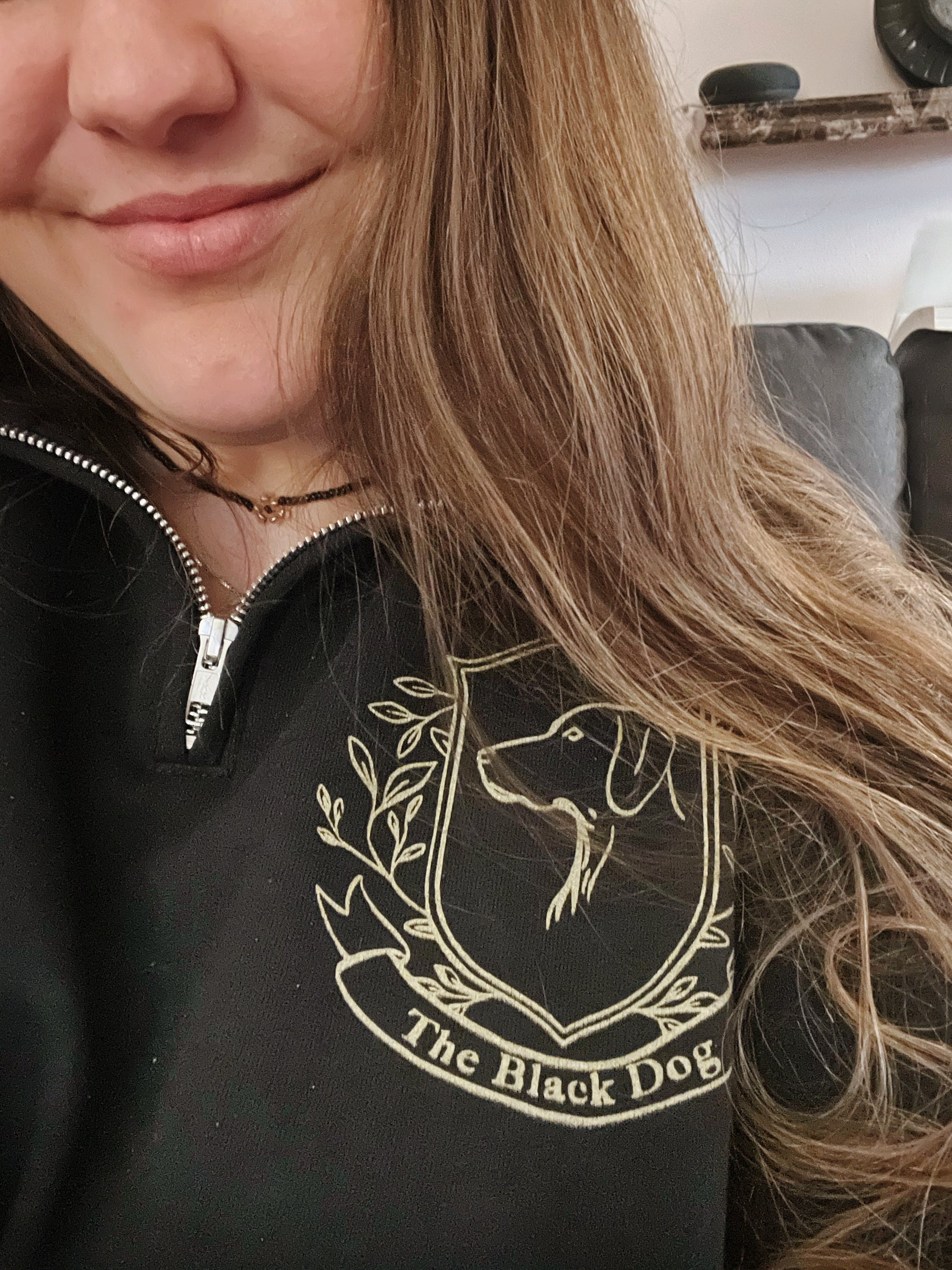 the black dog lyric quarter zip – araeofsunshine